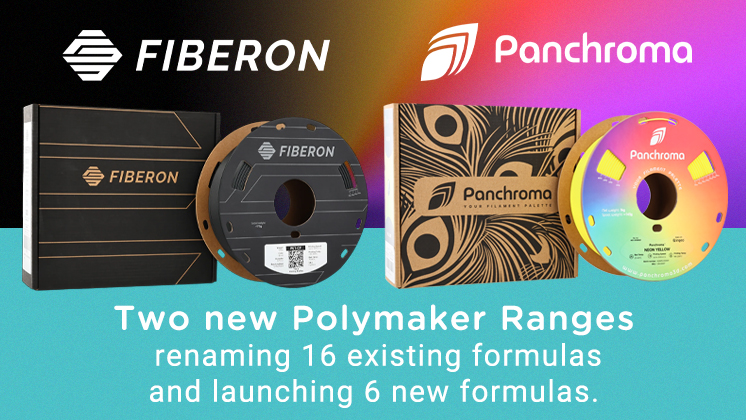 Meet Panchroma and Fiberon by Polymaker and discover upcoming product changes